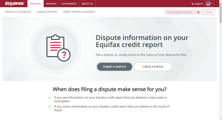 How to File a Dispute With Equifax